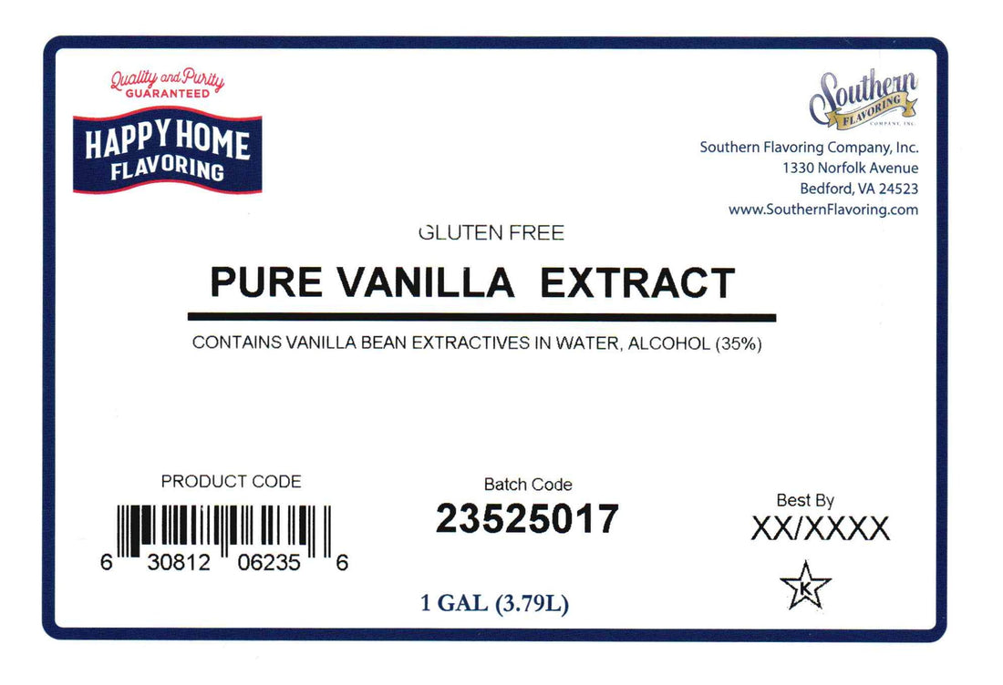 Pure Vanilla Extract – Southern Flavoring Company
